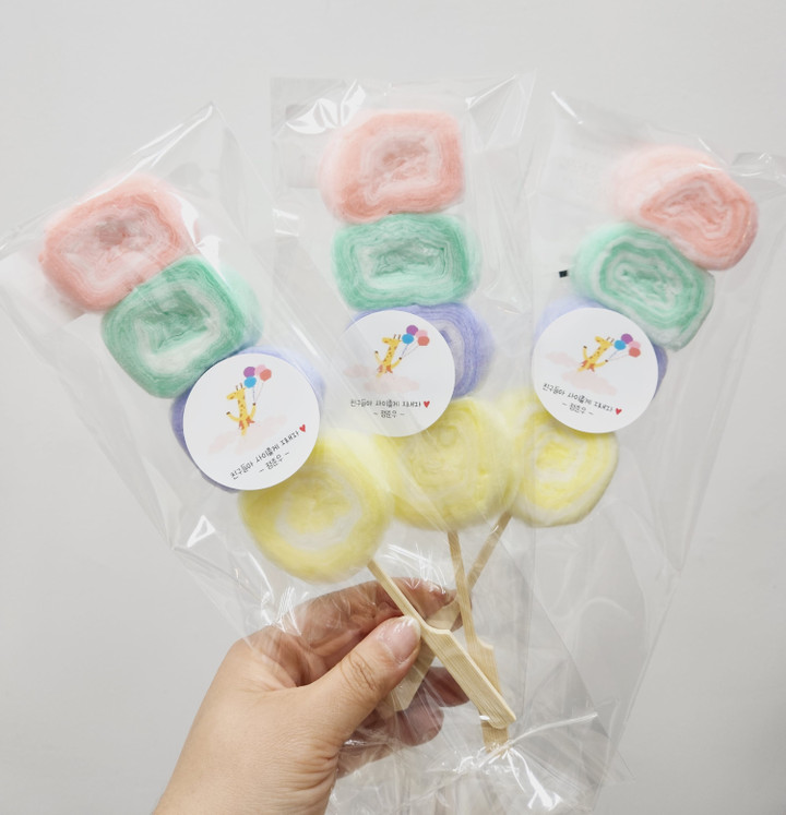 롤 꼬치 솜사탕 | 아이디어스