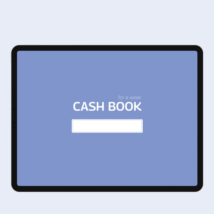 [YENISHOP] 7 Cash Book | 아이디어스