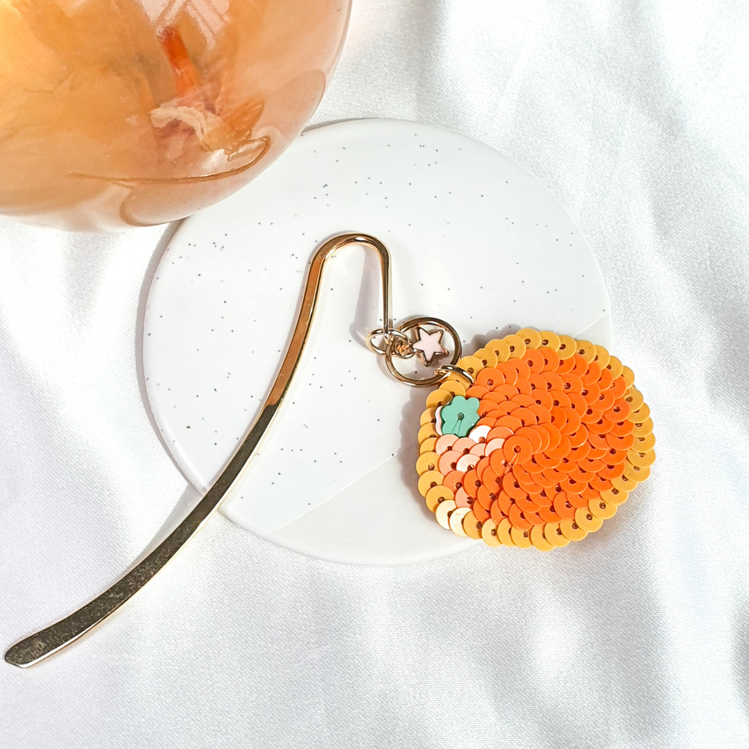 mandarin fruit bookmark | idus
