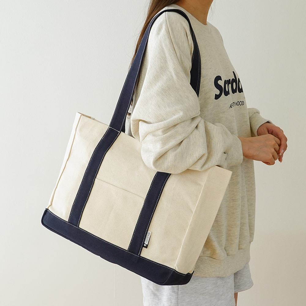Essential canvas bag (hidden pocket bag) | idus