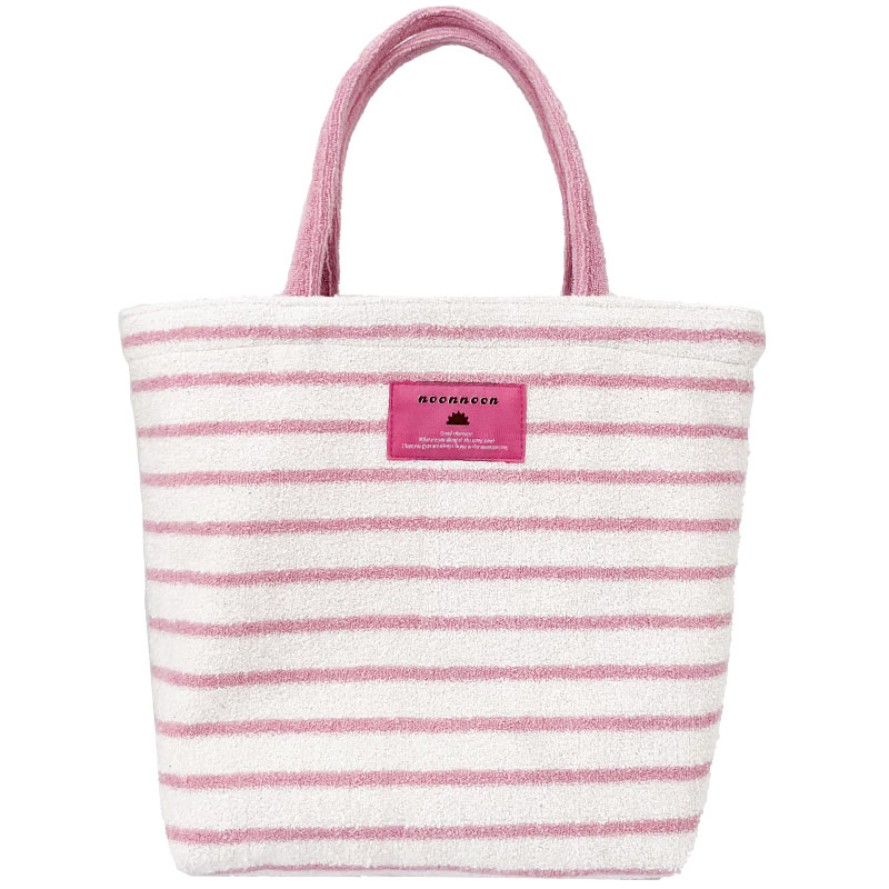 noonnoon terry bag(pink) | 아이디어스
