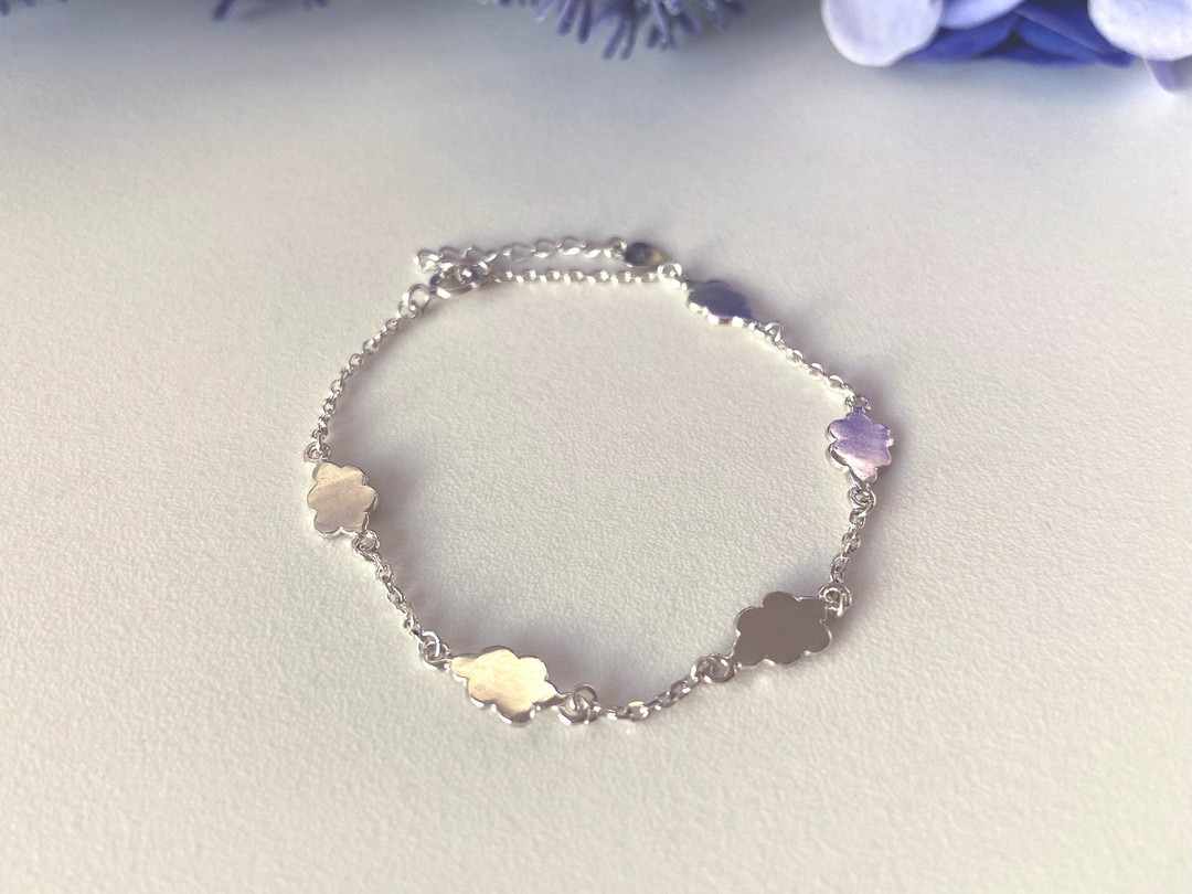 [Silver 925] Afternoon clouds bracelet