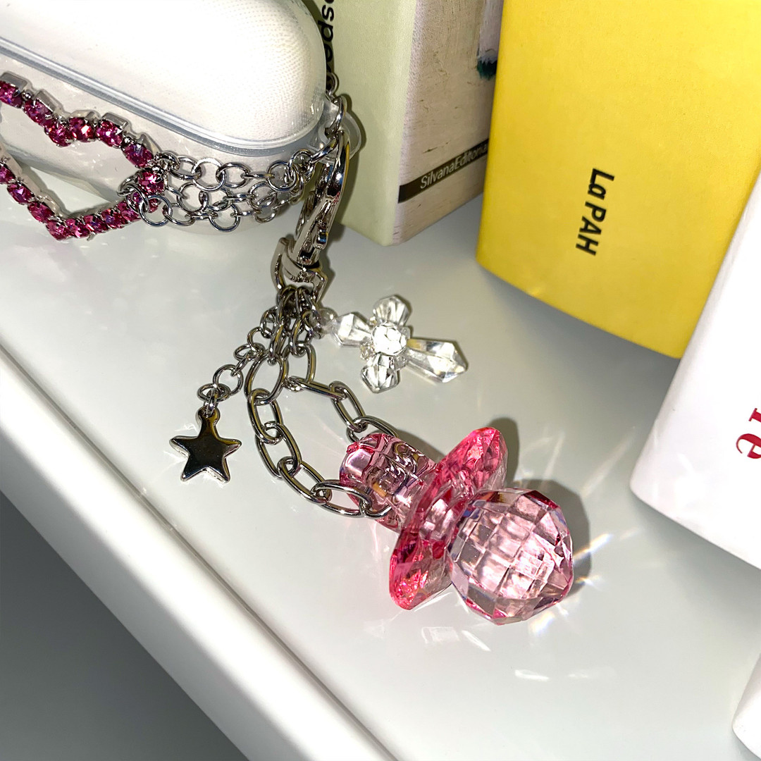 Candy Crystal Chain Keyring | idus