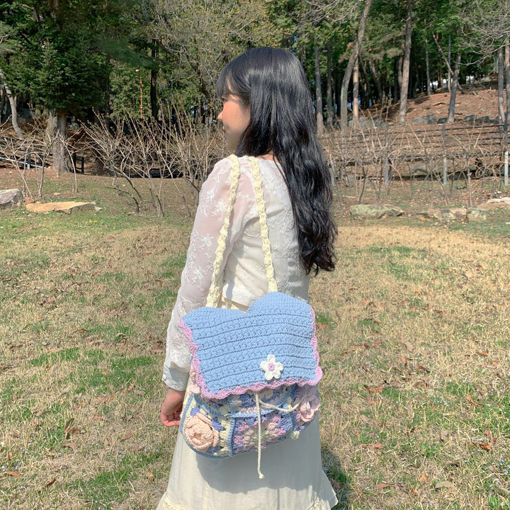 Patchwork Backpack[4colors!] | 아이디어스