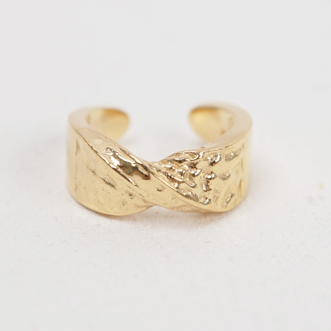 Twisted Bumpy Ear Cuff [Sterling Silver] | idus