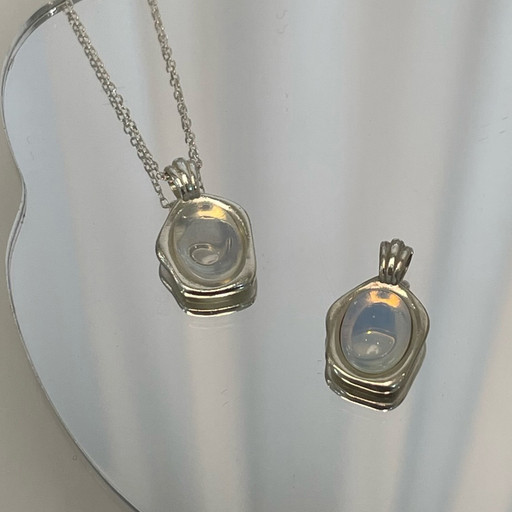 Silver 925 원석 목걸이 | maris | 아이디어스