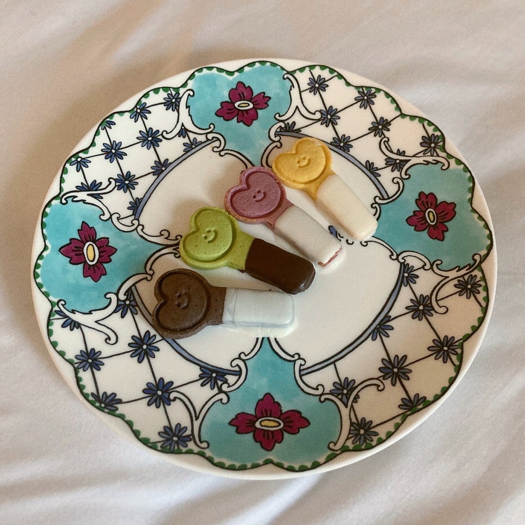 (Short) Heart Smile Stick Snack Cookie Cutter / 11.11 Day | idus