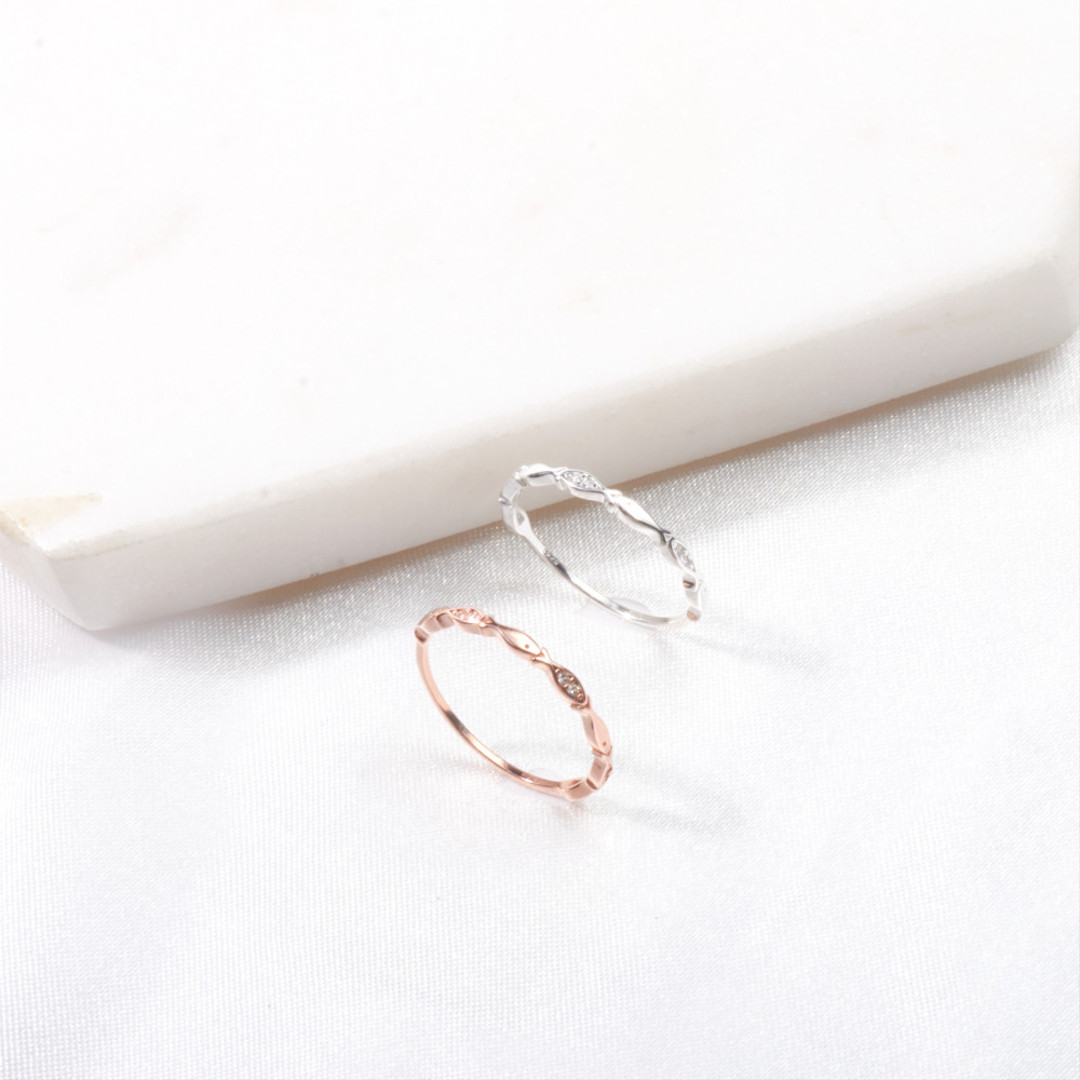 Lucky Fish Cubic Layered Silver 925 Silver Ring | idus