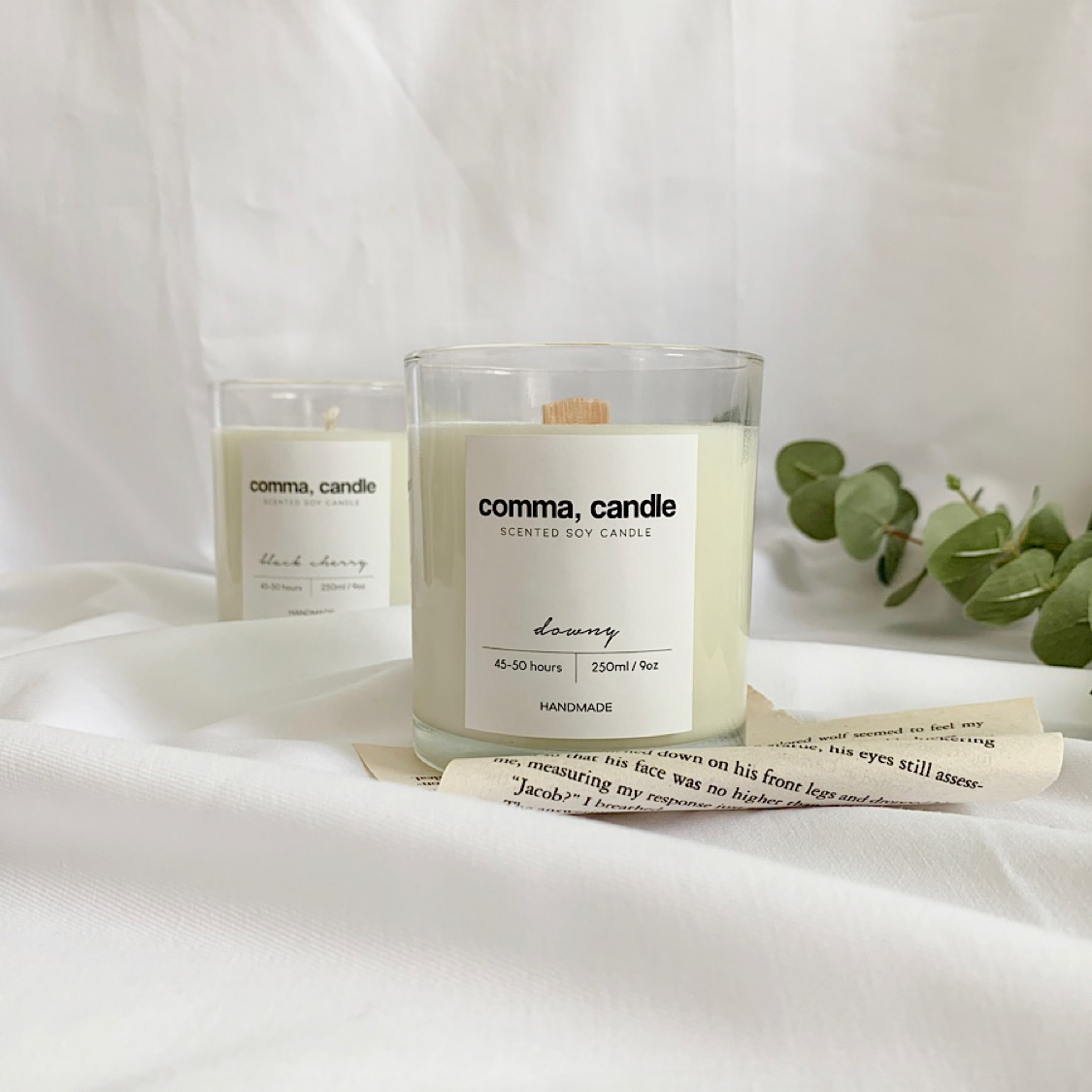 쉼표캔들(Comma candle) | 판매중인 작품