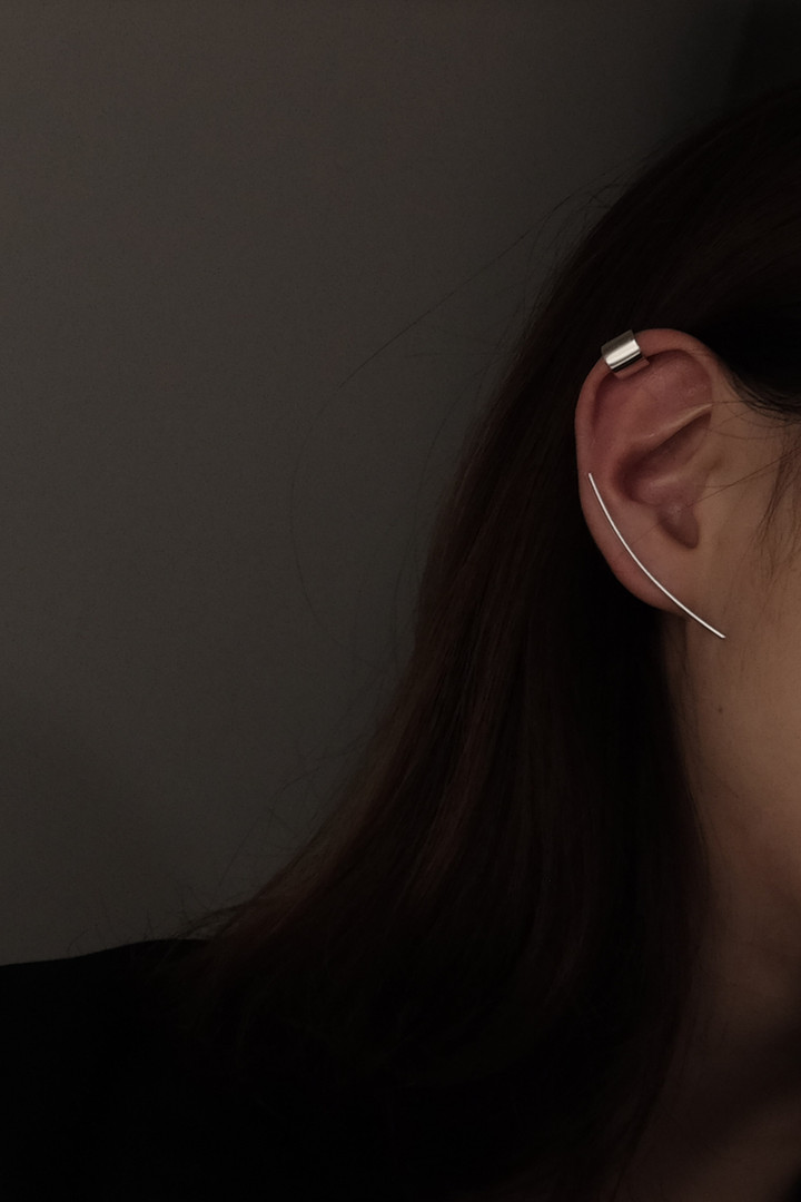 basic high earcuff | 아이디어스