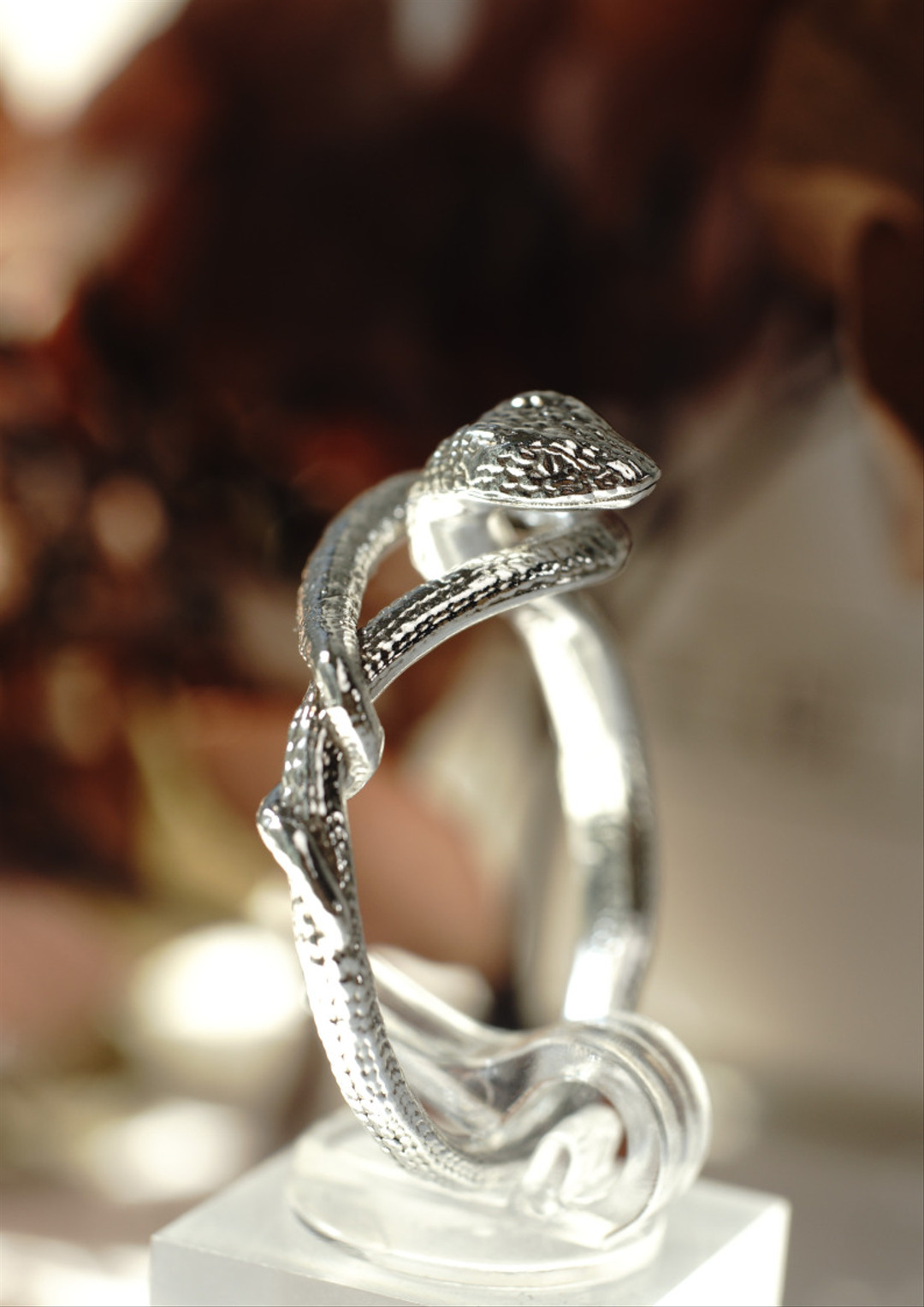 Snake Ring (size adjustable semi open ring) | idus