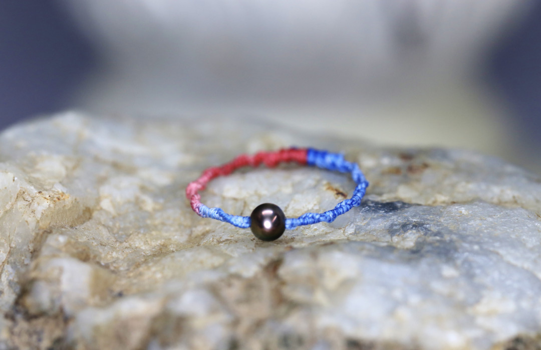 Black Pearl Ring Size 10 | idus