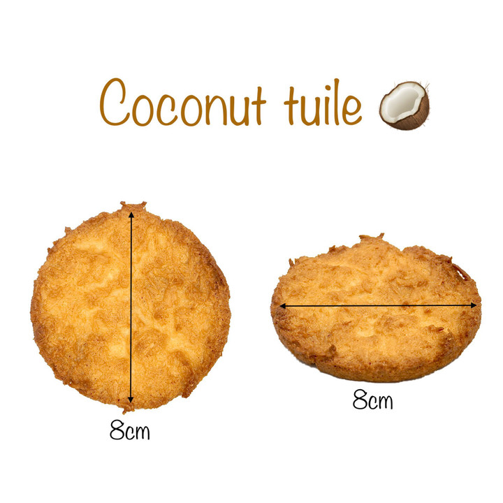 코코넛튀일 : Coconut tuile : 노버터x | 아이디어스