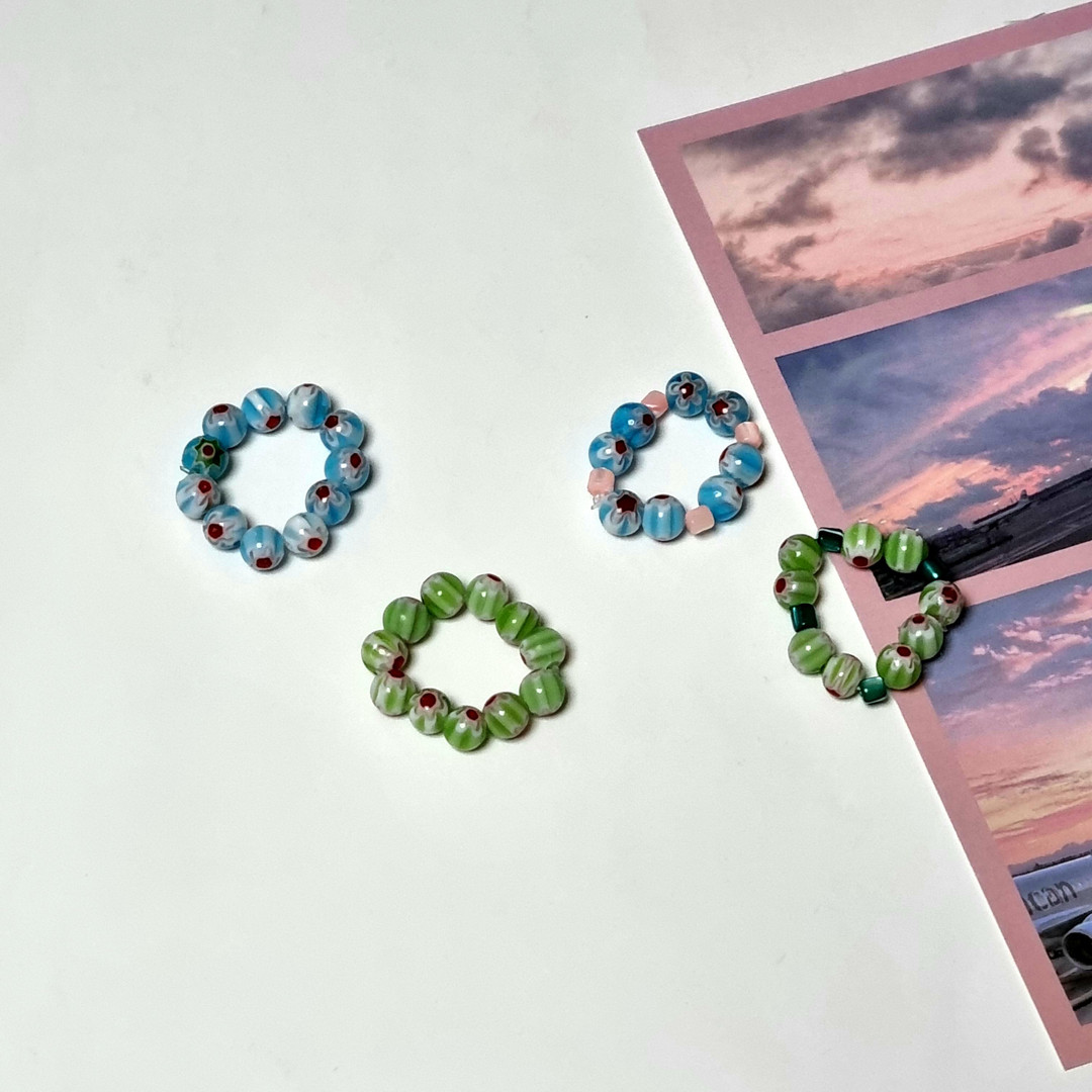 Venetian flower ring | idus