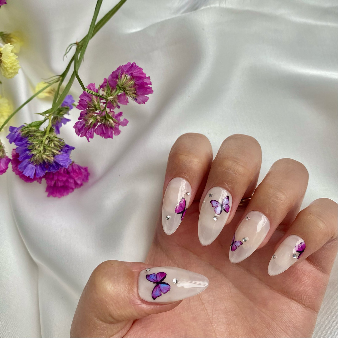 [Spring] Butterfly's point Nail tip