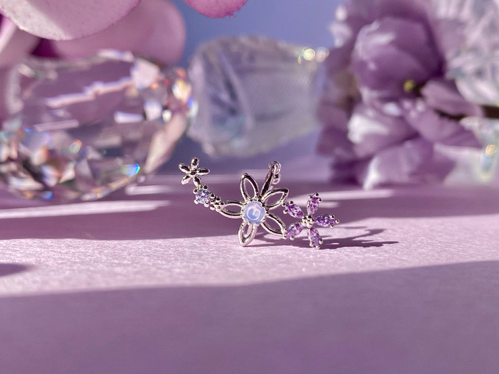 무배 ️자체제작🌸321단독 라일락 이어커프(2Colo | 아이디어스