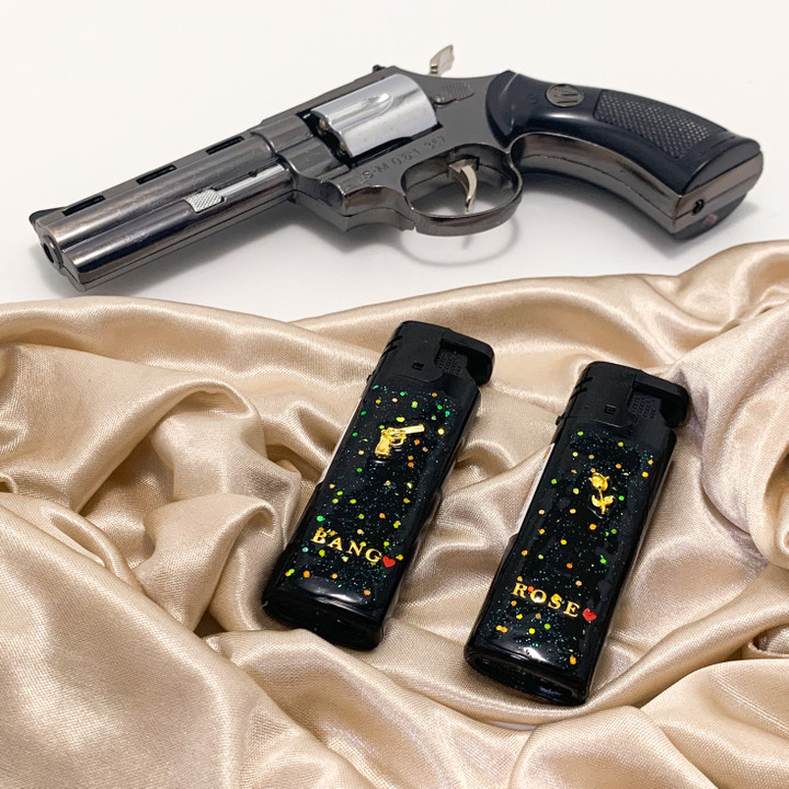 🖤Rose & Revolver🖤 Black.ver | 아이디어스