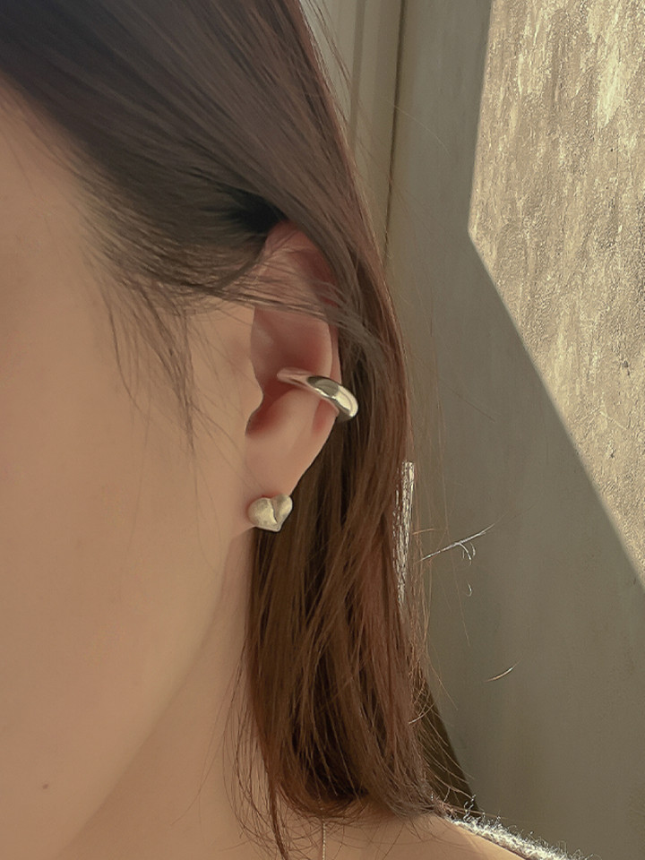 Classic Volume Earcuff_Silver | 아이디어스