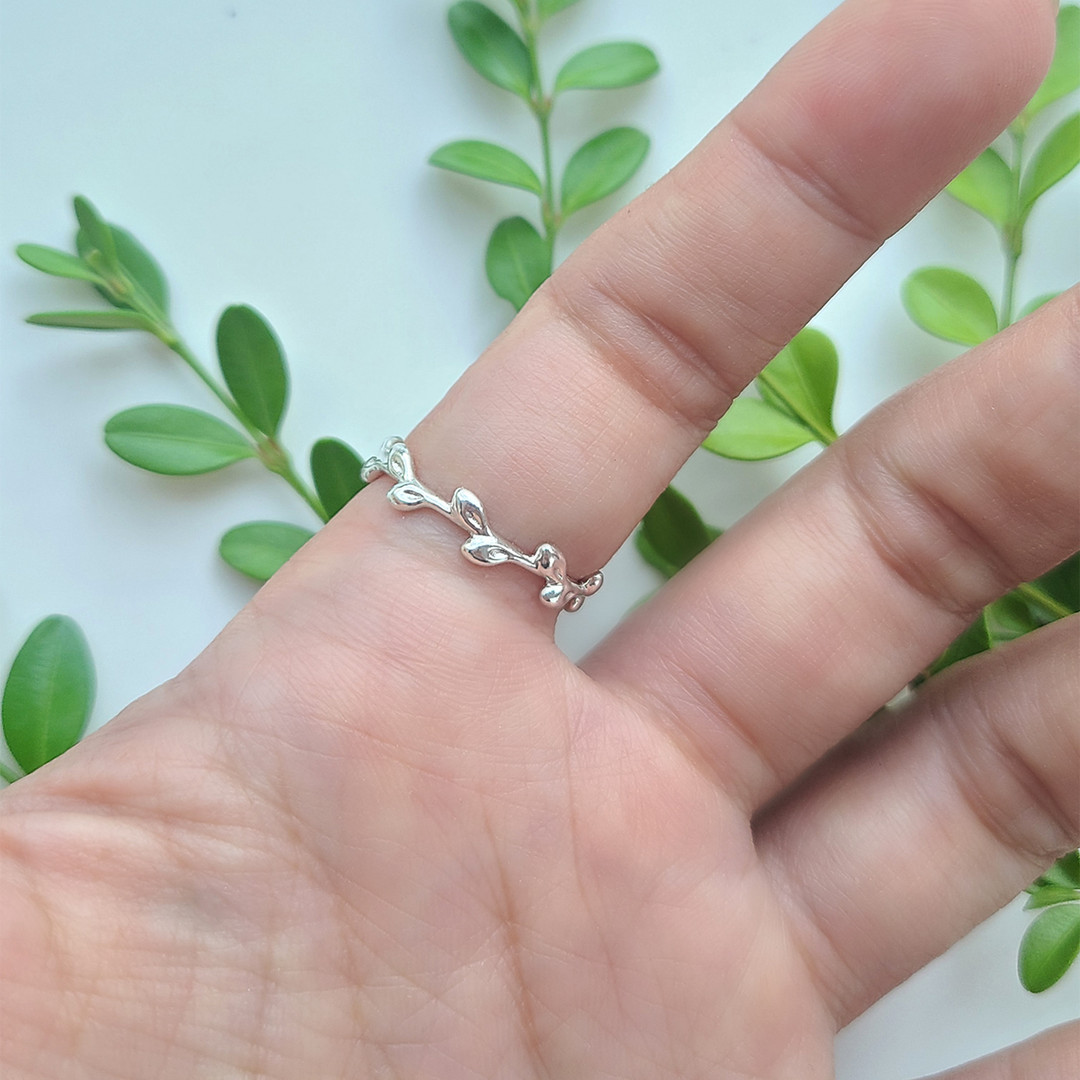 Grown Sprout Ring (silver925)