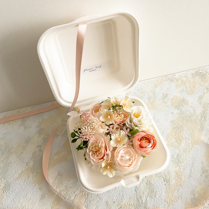 조화케이크 Peach (플라워모형케이크) | 아이디어스