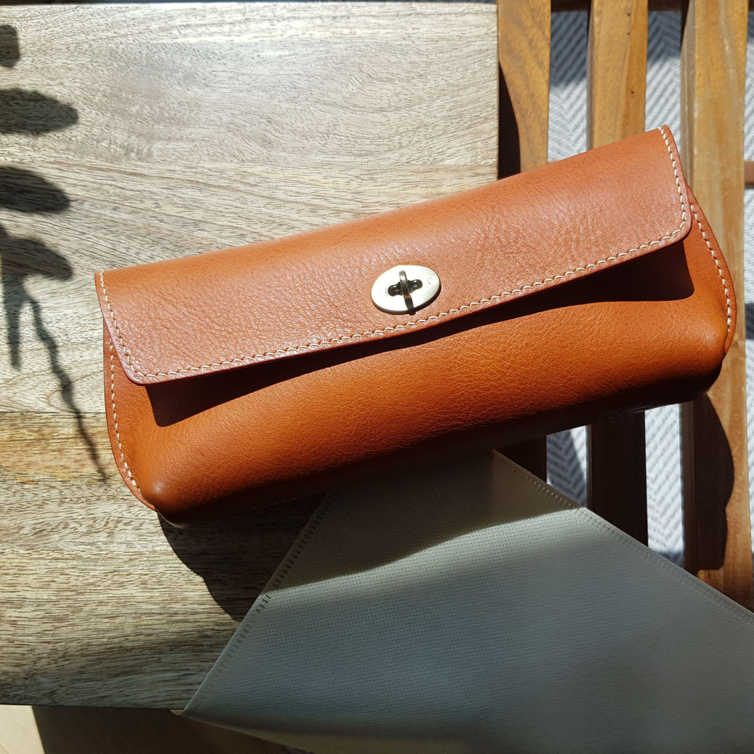 PERCH Classic Leather Clutch Bag | idus