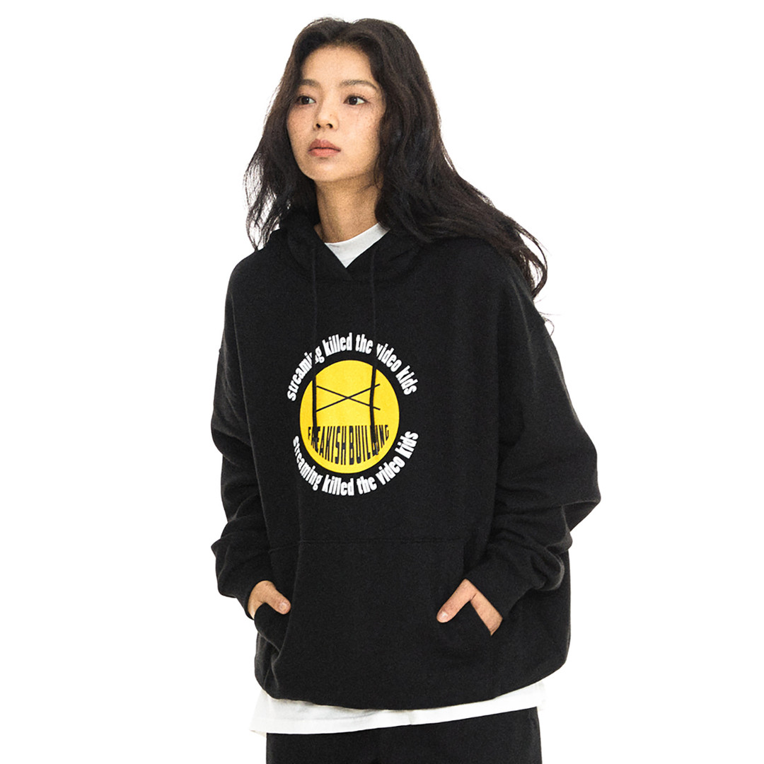 FREAKISH SMILE HOODIE (BLACK) | idus