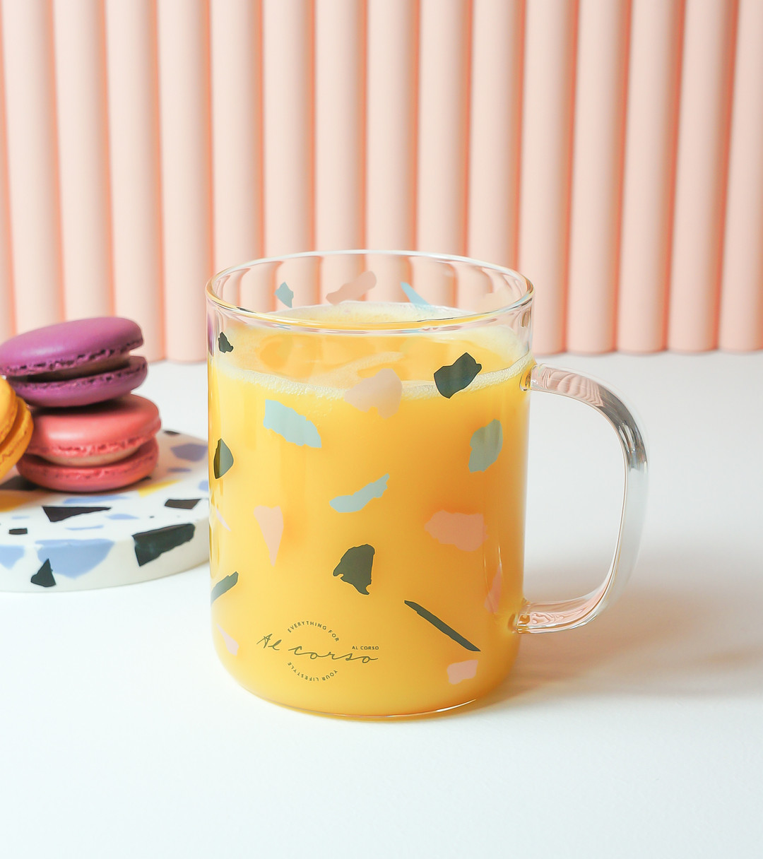 Blue terazzo Mug _ L | idus