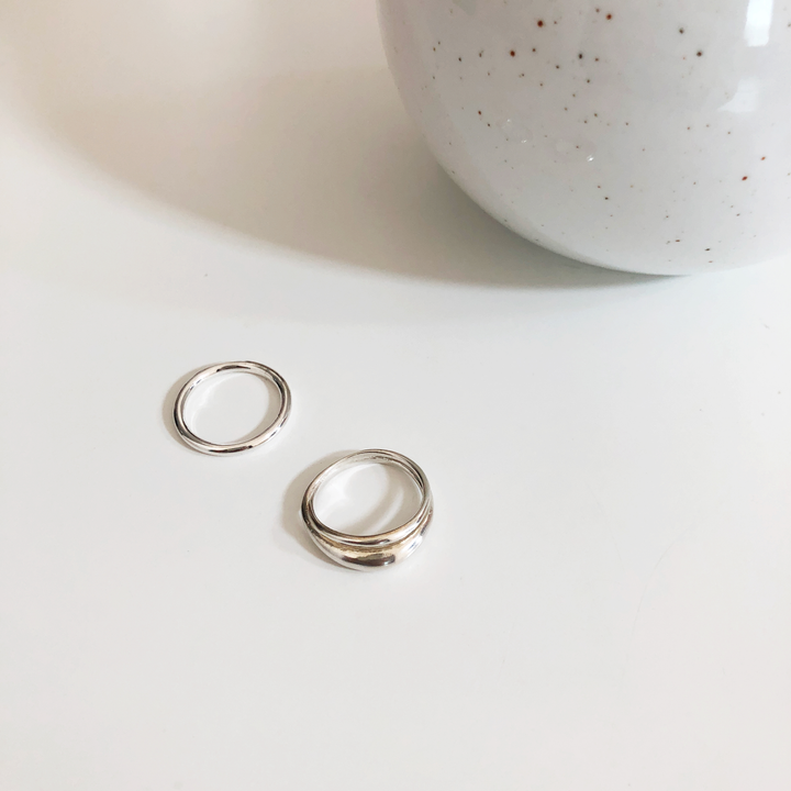 [925실버] Almond ring | 아이디어스