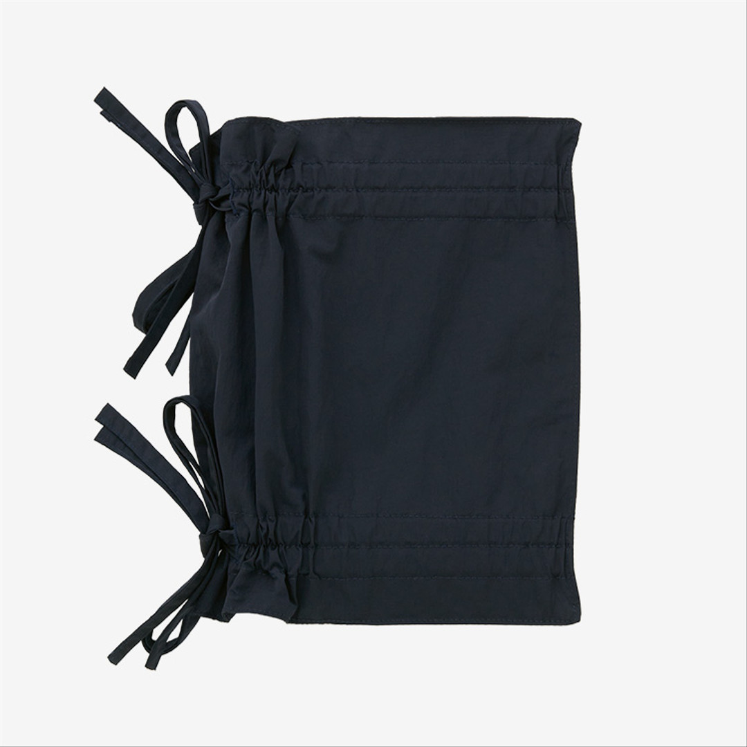 Drawstring Book Cover_Navy | idus