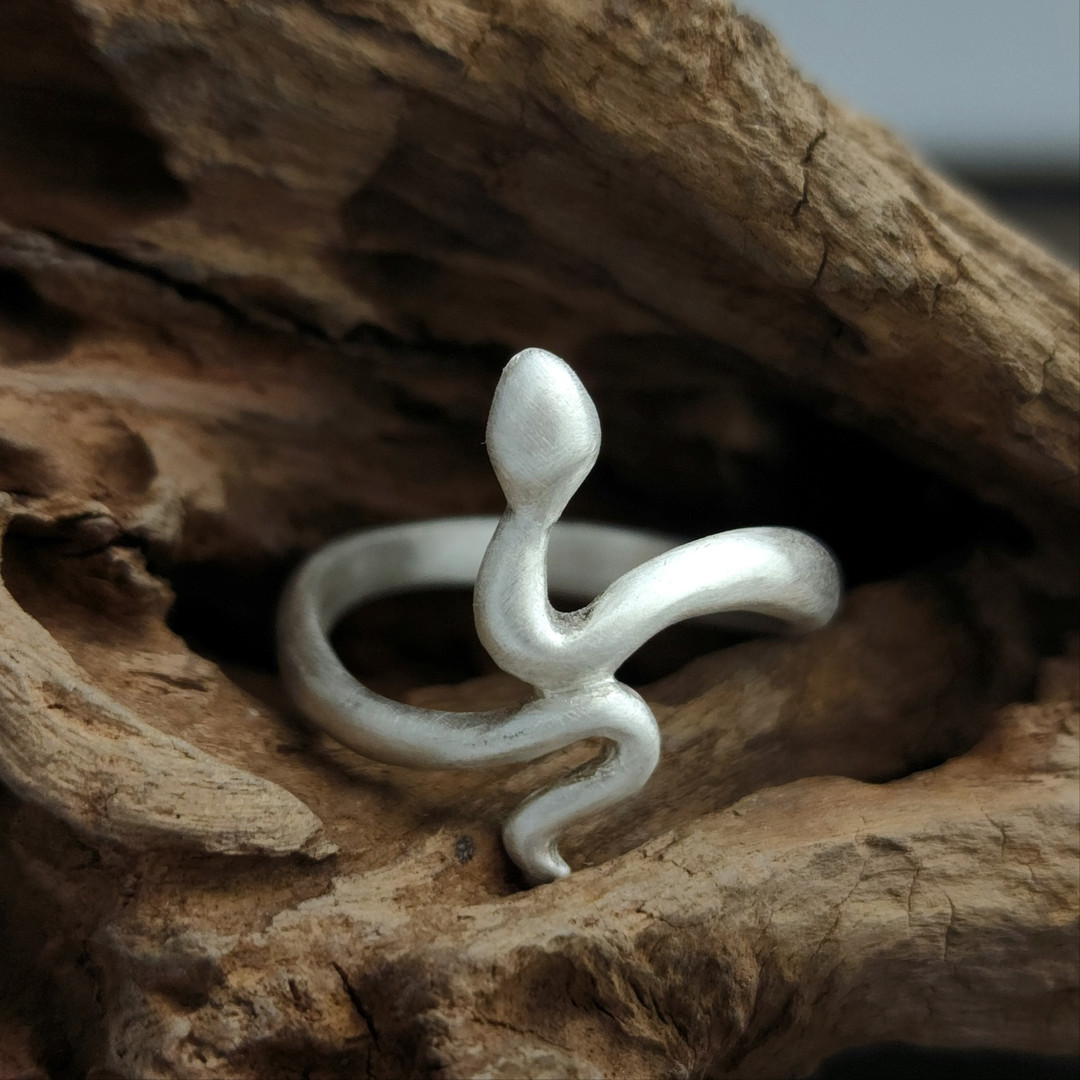silver925 W.snake ring | idus