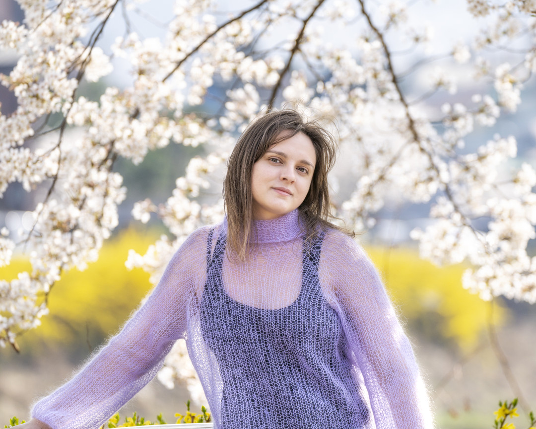 Unique Handmade Mohair Sweater (20colors) | idus