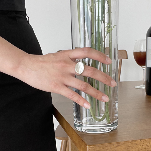 [실버925]deep cave ring | 아이디어스