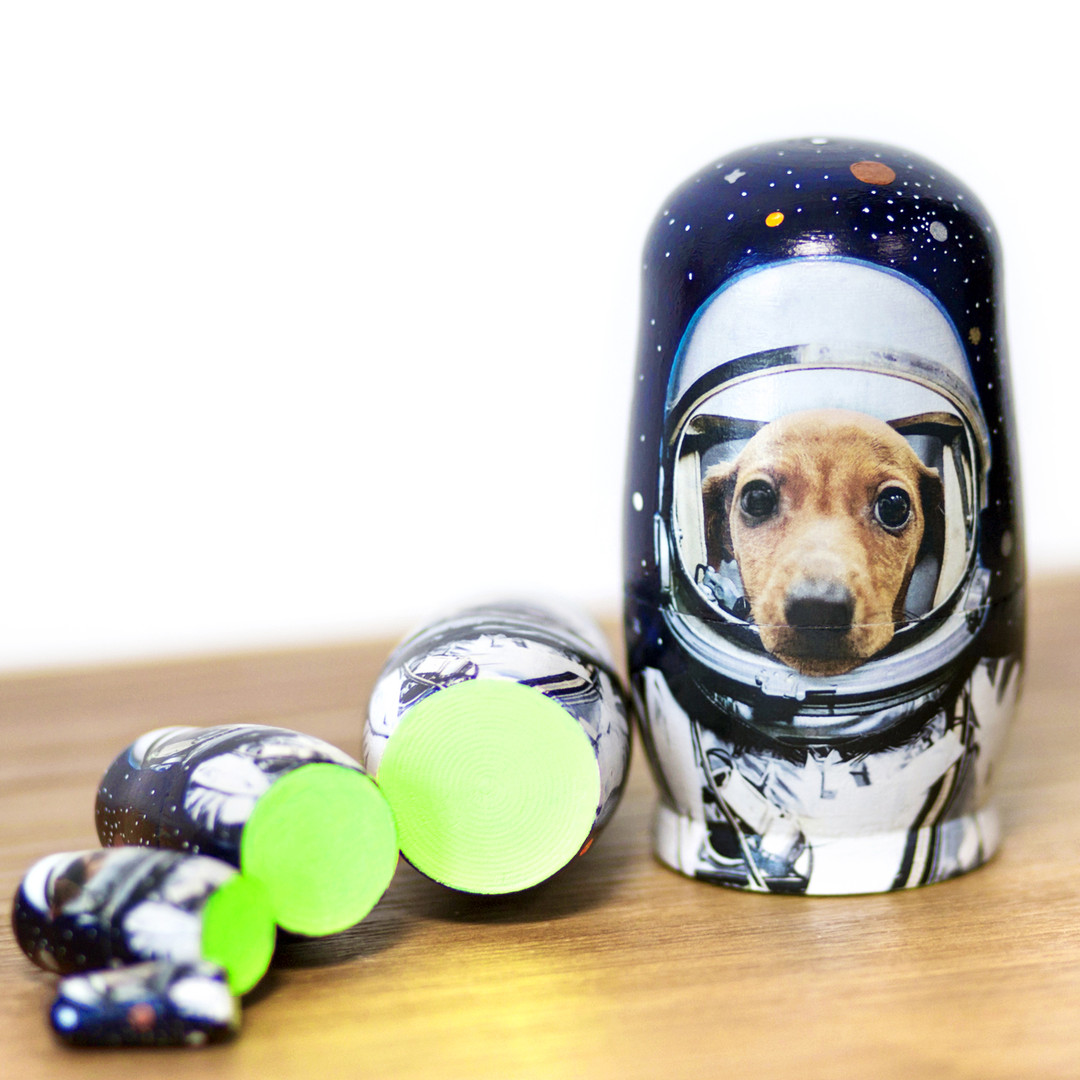 Custom Portrait Painting Matryoshka,Photography Handmade photo nesting ...