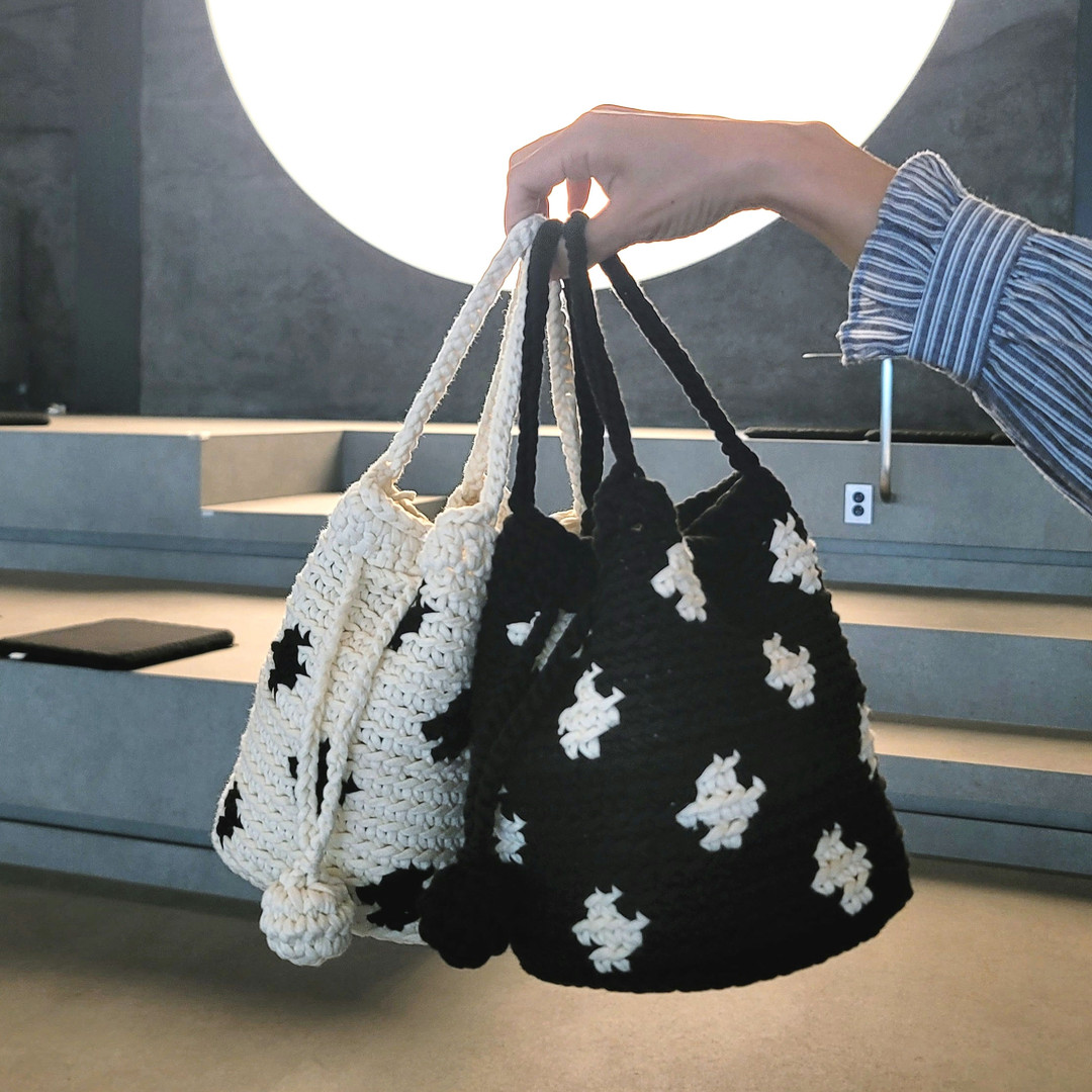 Dot Bucket Bag | idus