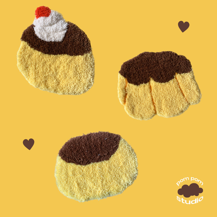 🍮[미니러그] 푸딩러그 pudding rug | 아이디어스