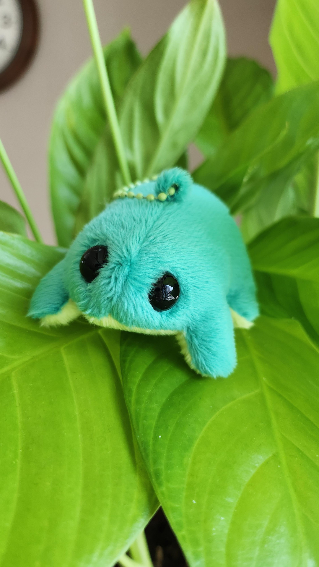 Soft Frog Plush Keychain Toy | idus