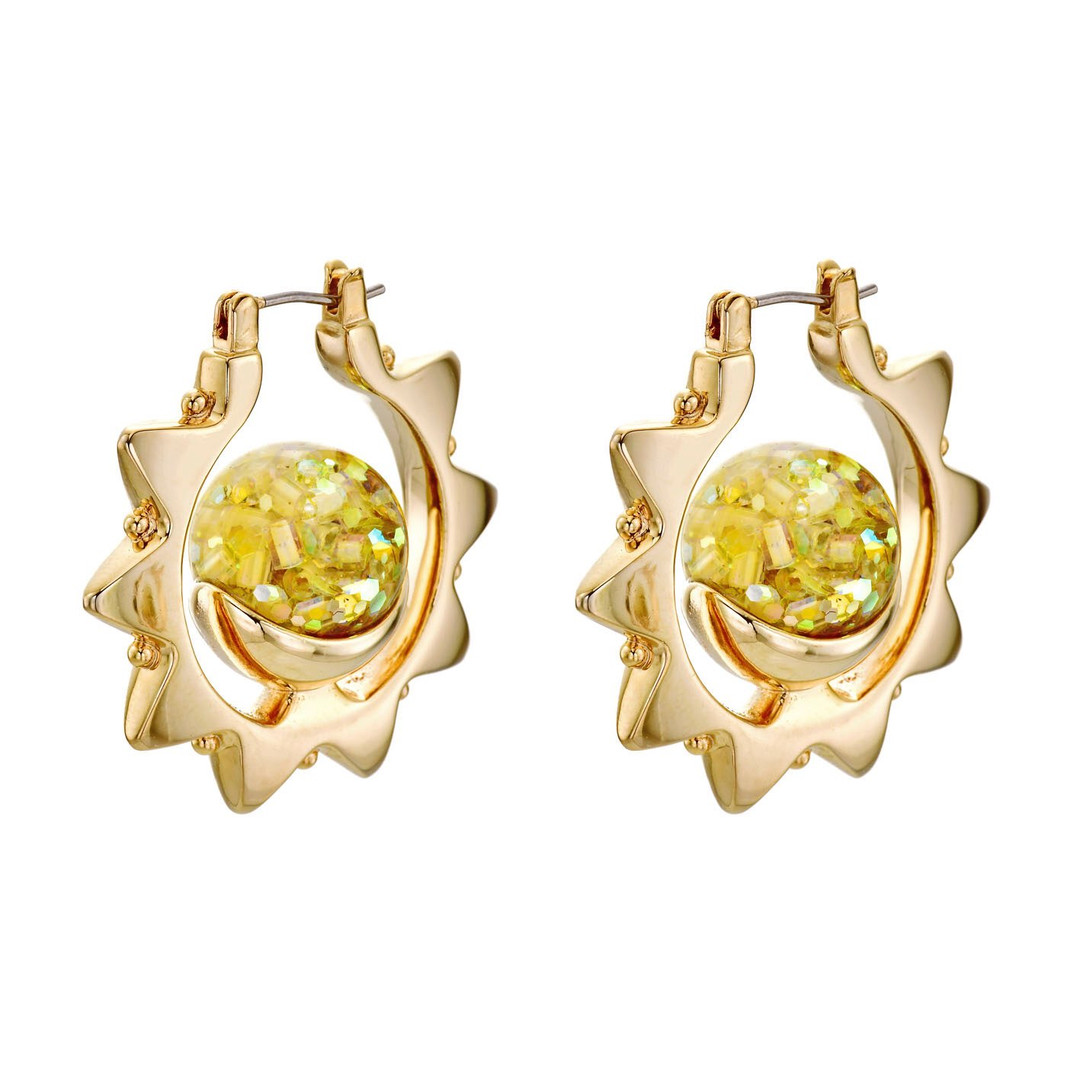 Sun Snowball Earrings | idus