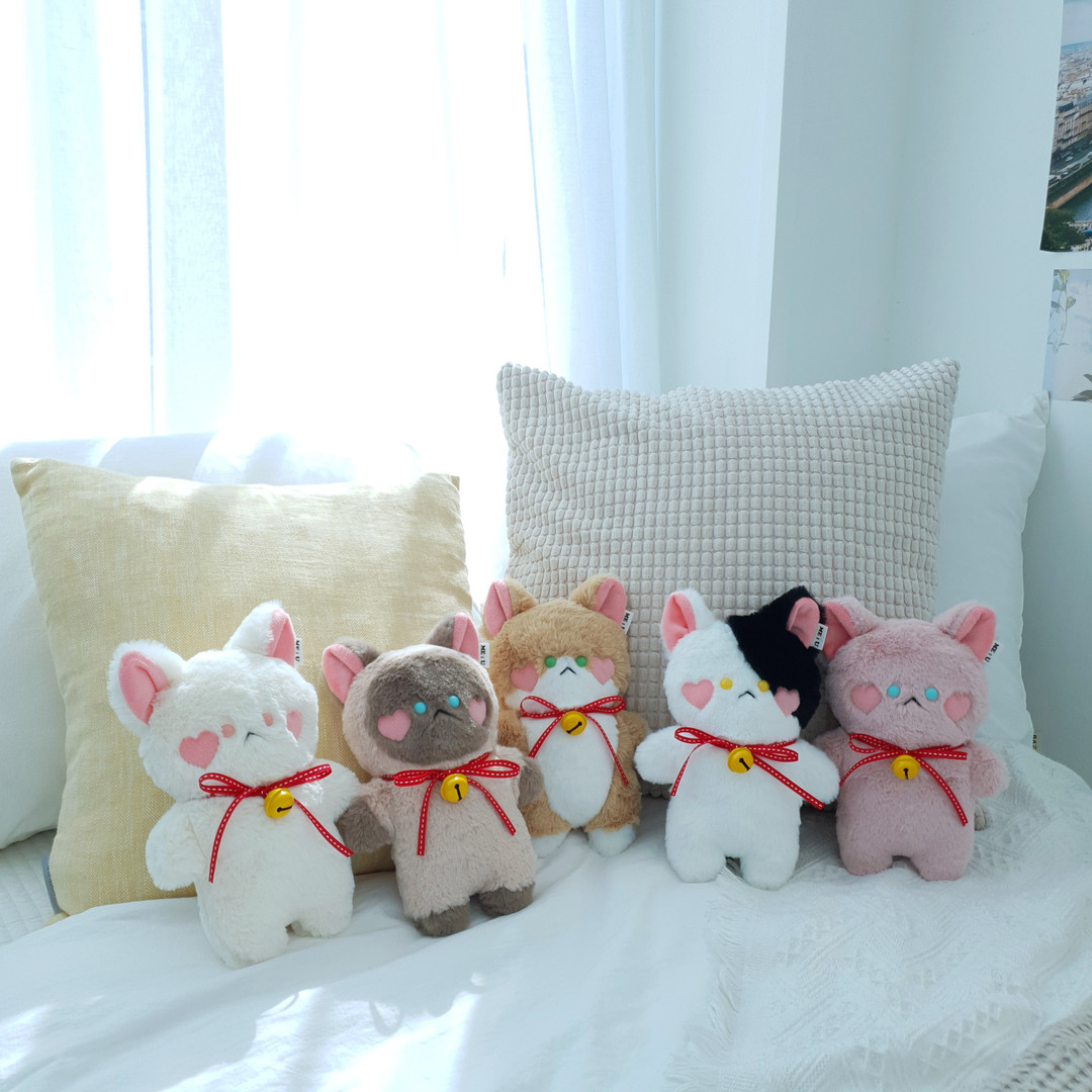 [custom] fluffy meow cat doll | idus