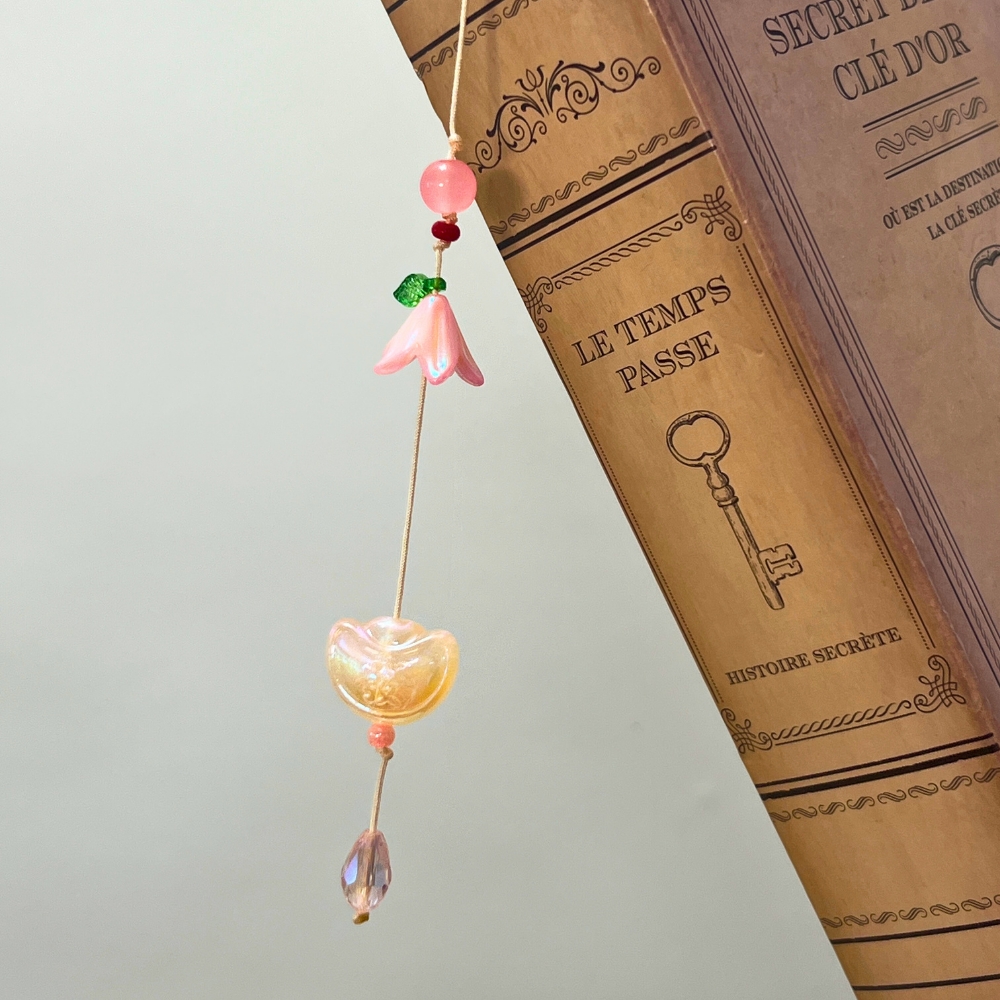 Monetmoru Gold Nugget Flower Bookmark | idus