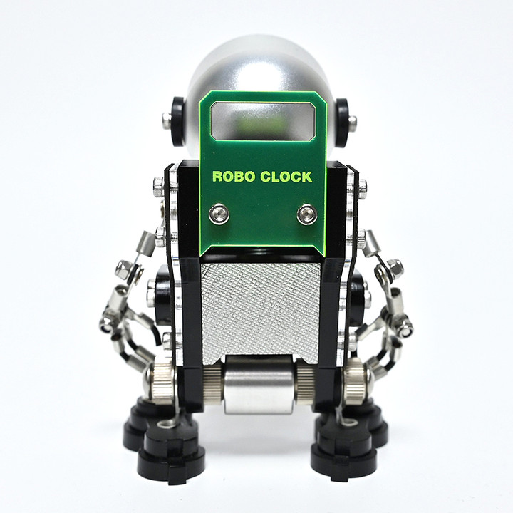 ROBO CLOCK [Saffiano Silver] | 아이디어스