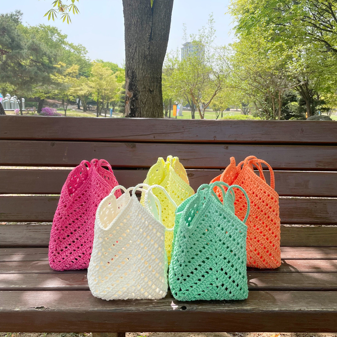 Inka Net Line Granny Bag Crochet bag | idus