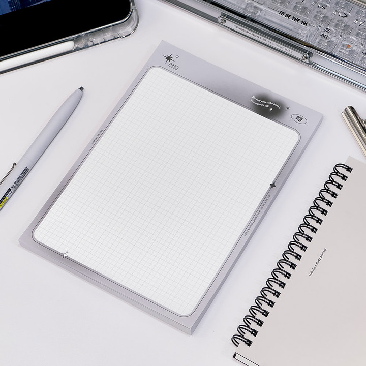 heart A5 memo pad 3type | 아이디어스