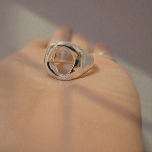 silver92.5) Melted ring | 아이디어스