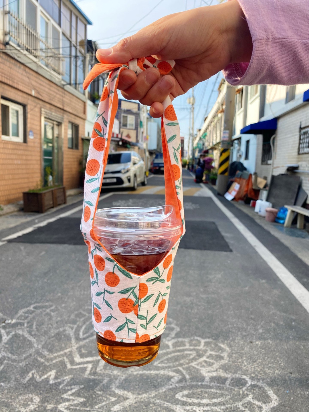 Let's go pick tangerines / Drinkback Zero Waist | idus