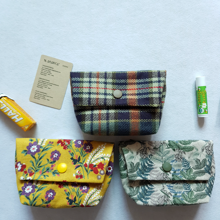 check pouch(체크 무늬 파우치) | 아이디어스