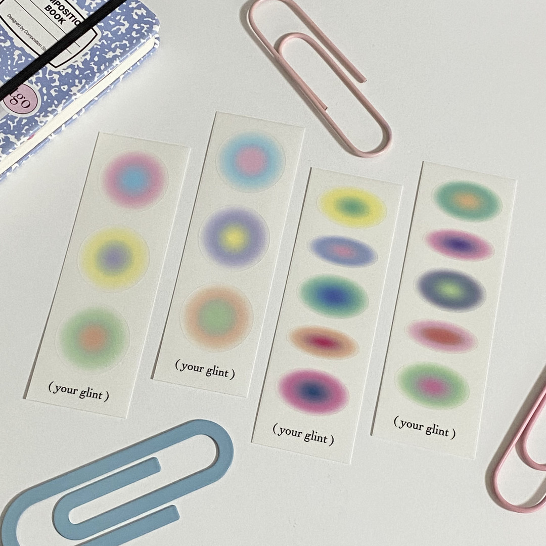 YOUR GLINT. spread blur sticker | idus