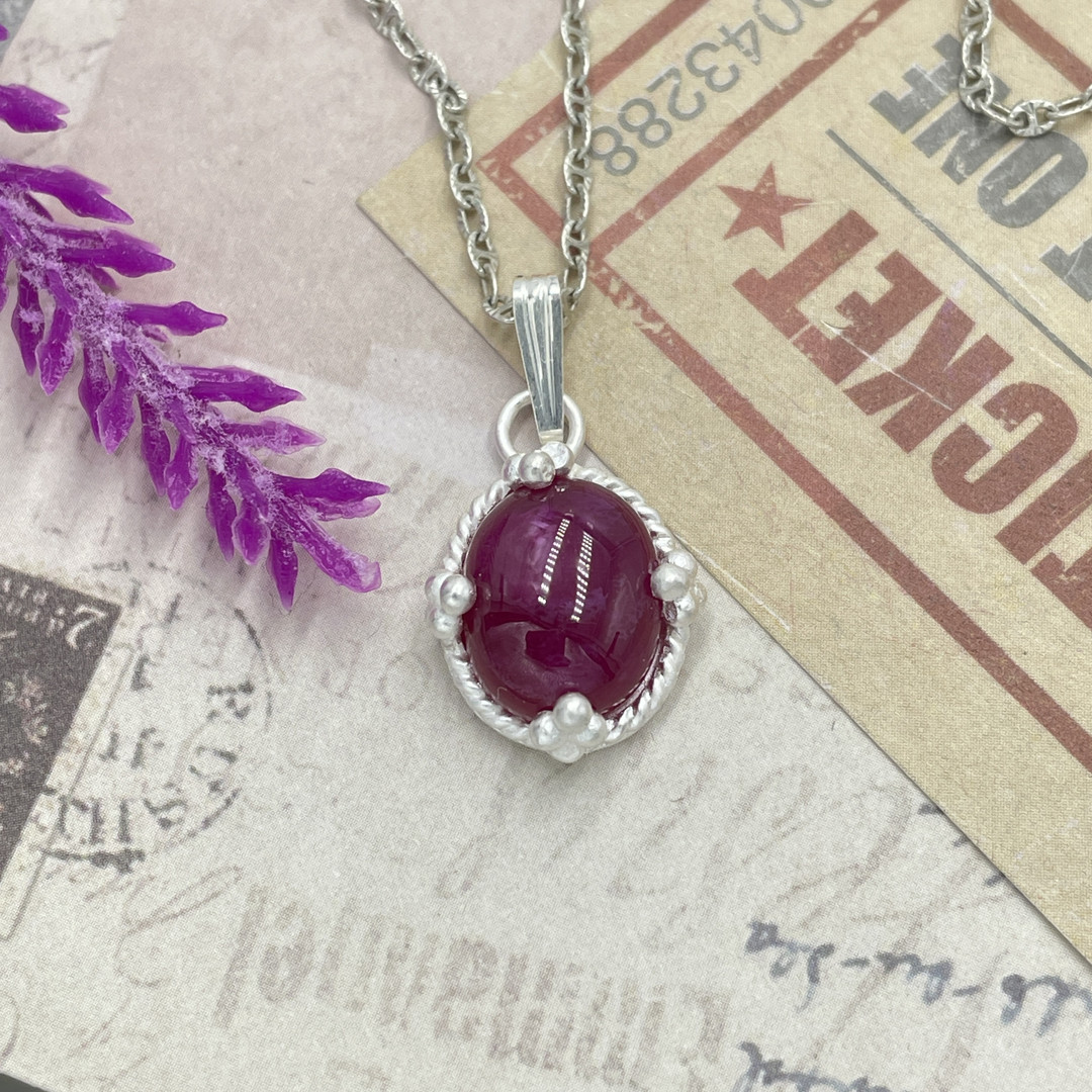 #308 Ruby Pendant | idus