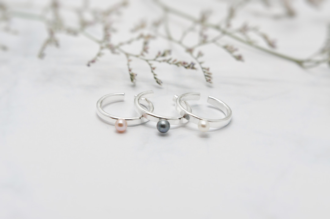 Open Pearl Ring | idus