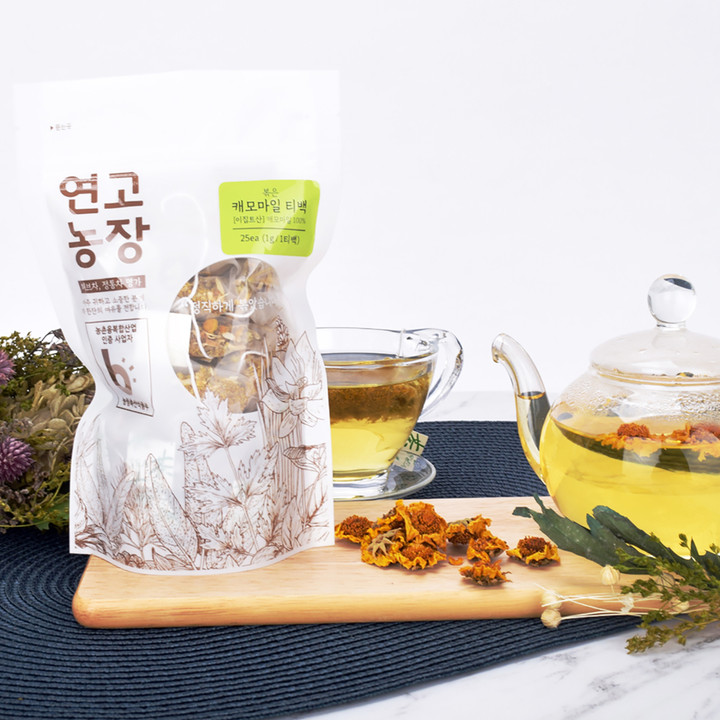 25T♥캐모마일 삼각티백 | 아이디어스