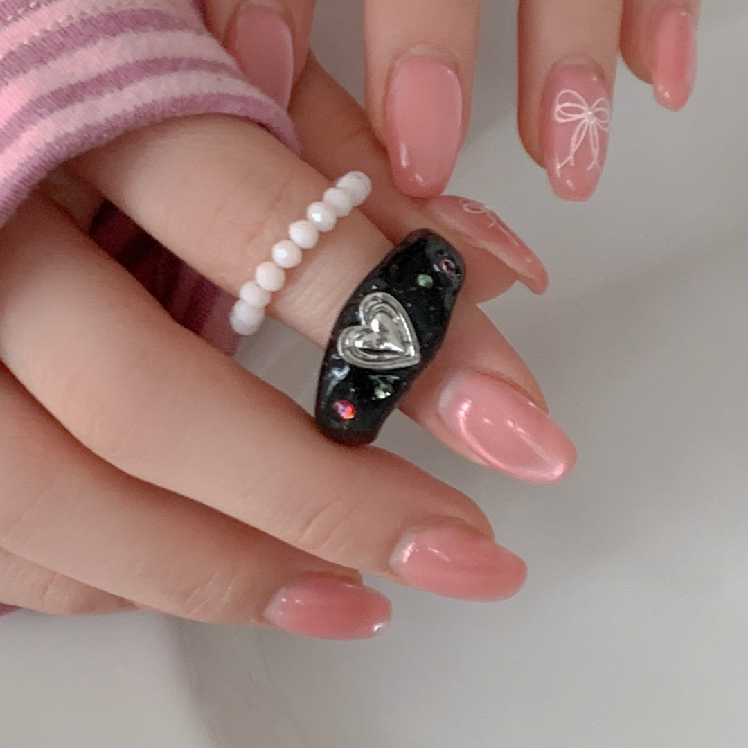 Black Space Open Ring | idus